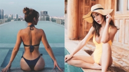 “TVB咪神”解放36E巨乳晒比基尼正面照，事业线震撼网民 | 星岛环球网