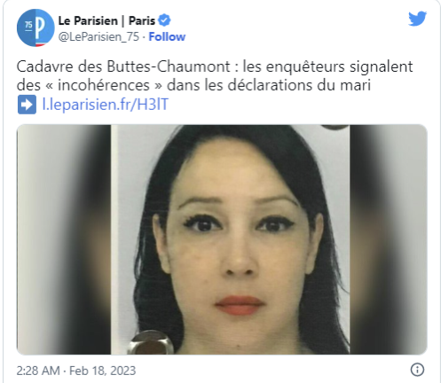 “最美公园”现断头碎尸，夫认斩妻首“深思熟虑”曝恐怖愿望 - 星岛环球网