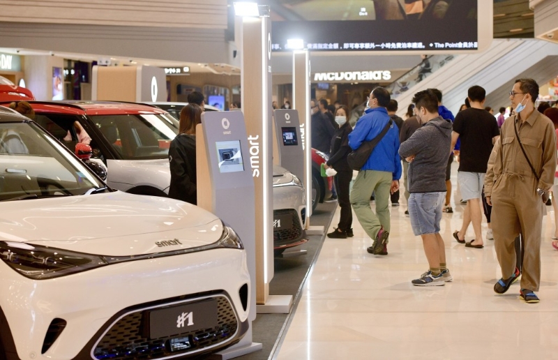 2023香港私家车交投量升17.85%，电动车占64.62%创新高 | 星岛环球网