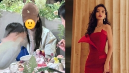 Angelababy带小海绵吃饭被捕获，网民揭内情疑打造慈母形象炒作 | 星岛环球网