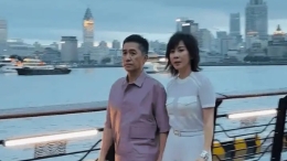 梁朝伟牵手刘嘉玲外滩看时装秀，面部状态惨不忍睹 | 星岛环球网