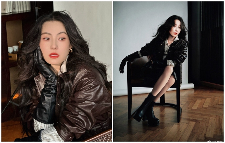 45岁张柏芝被酸“显老态”，火辣皮裙照回击 | 星岛环球网